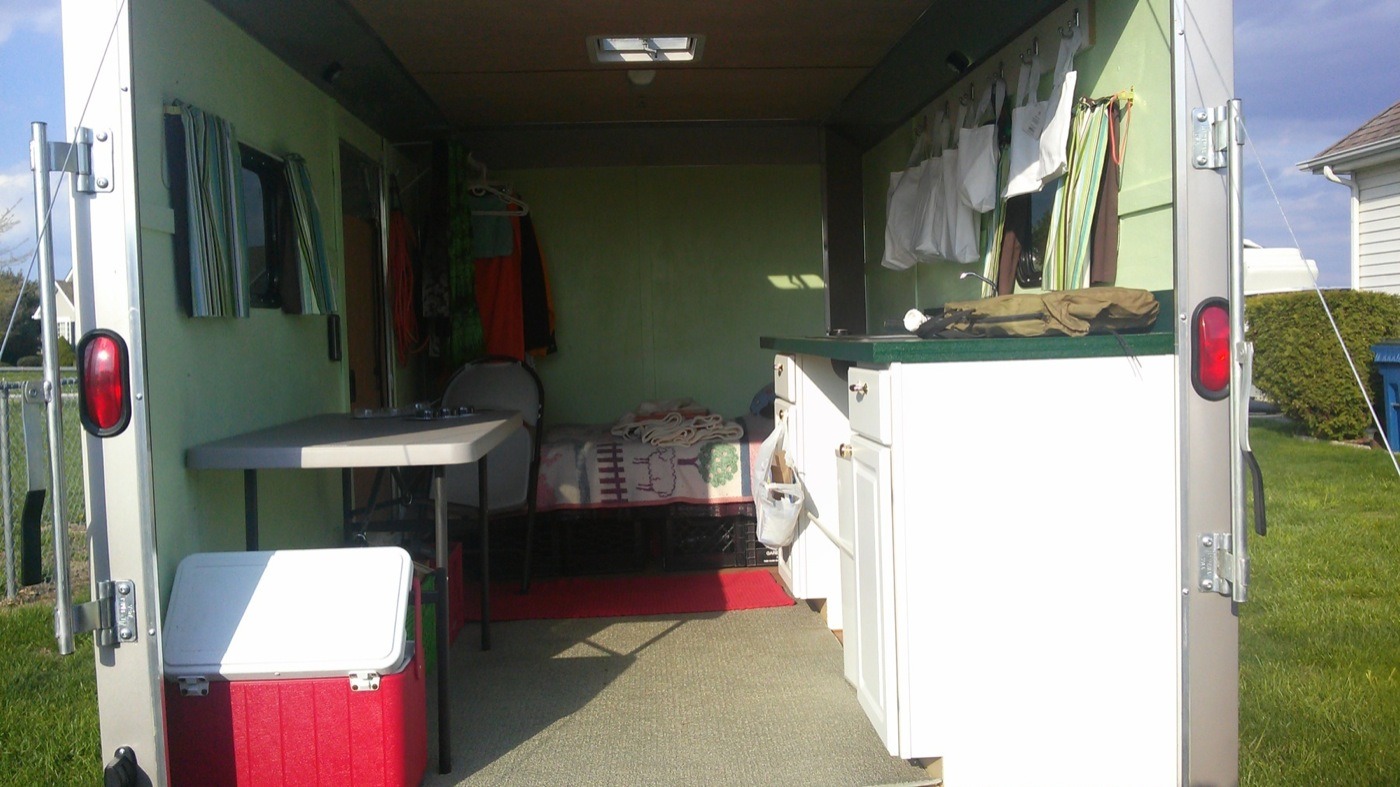 13 Cargo Trailer Camper Conversion Ideas | RVshare