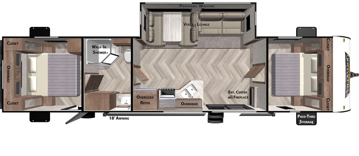 The Best 2-Bedroom Travel Trailers | RVshare