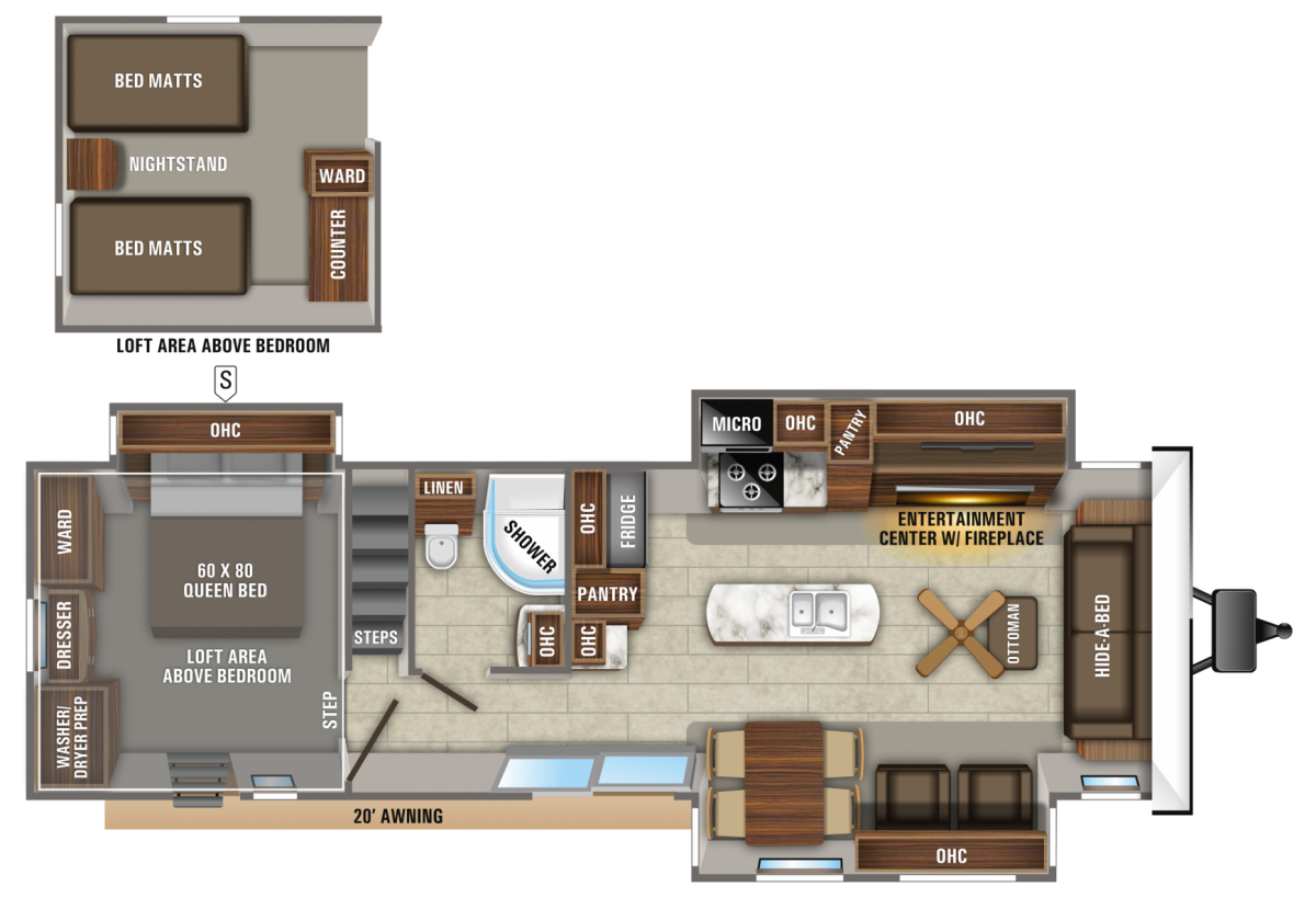 The Best 2-Bedroom Travel Trailers | RVshare