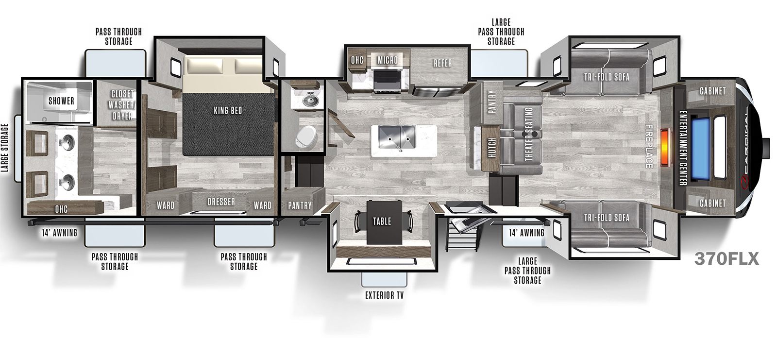 The 3 Best Front Living Room Fifth Wheels | RVshare