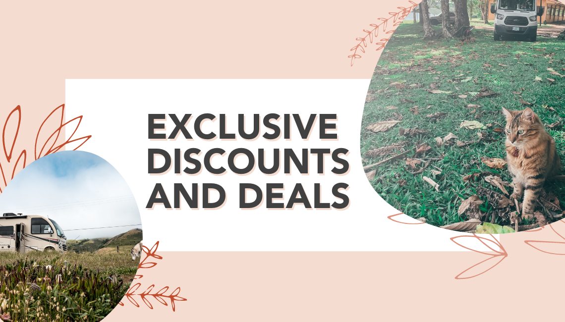 Exclusive Deals and Discounts for RVshare Owners and Renters