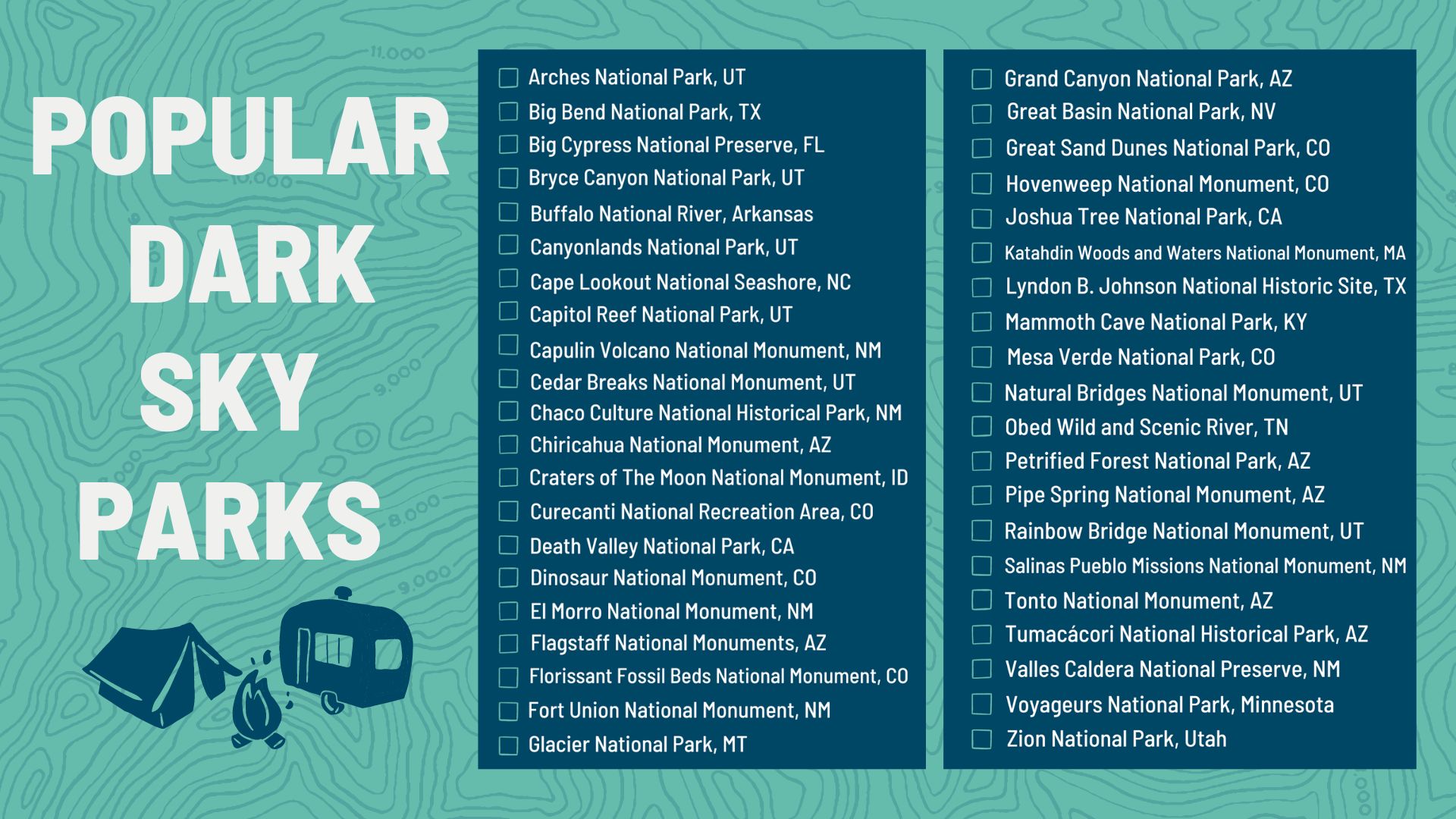 The BEST Dark Sky Parks for Stargazing in an RV | RVshare